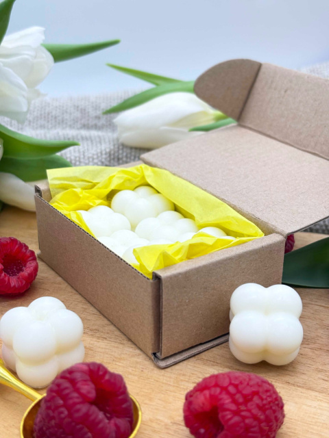 Zapachowy wosk sojowy do kominka Malinka > Tales by Nature